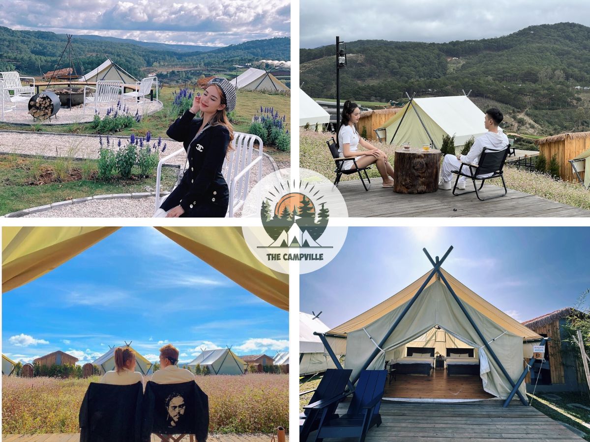 The CampVille Dalat View Cánh Đồng khu A - Đà Lạt Review Tất Tần Tật