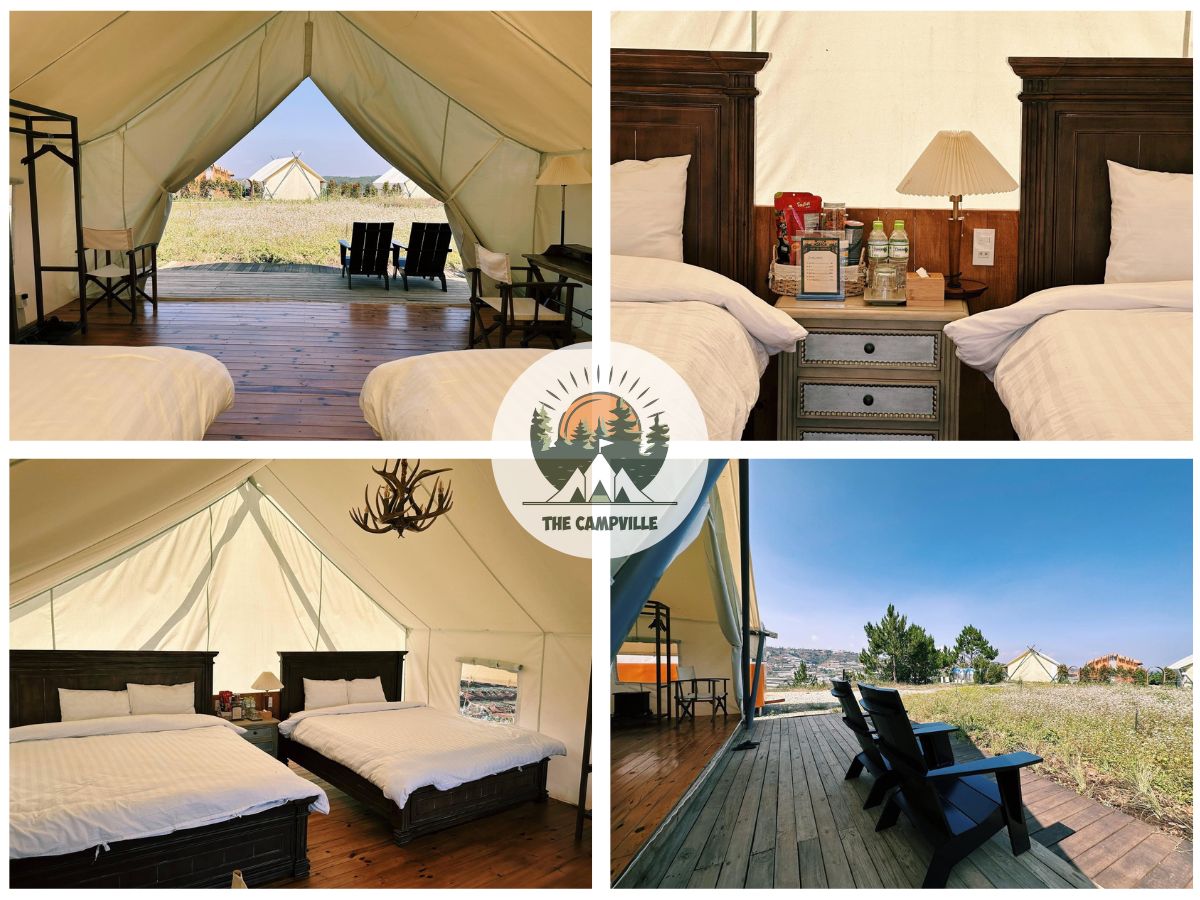 The CampVille Dalat View Cánh Đồng khu A - Đà Lạt Review Tất Tần Tật
