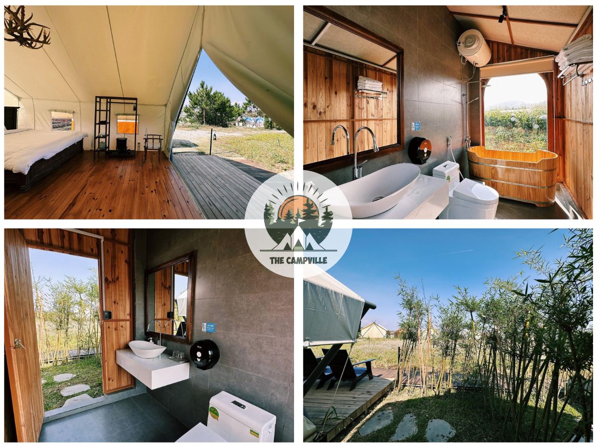 The CampVille Dalat View Cánh Đồng khu A - Đà Lạt Review Tất Tần Tật